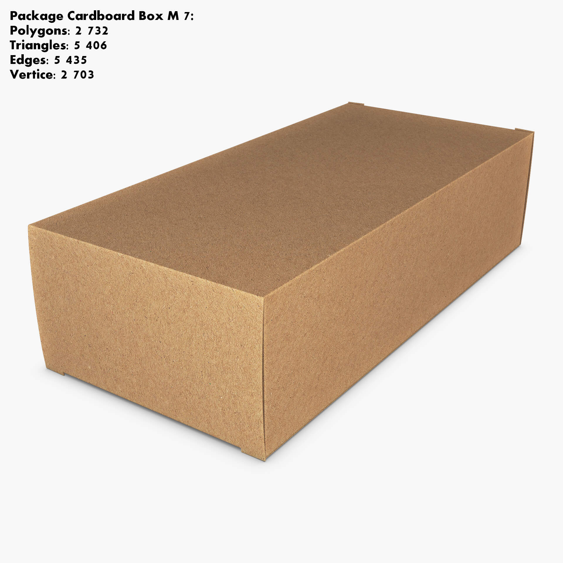 Cardboard Boxes Collection Volume 1 - 3D Model by Zurel