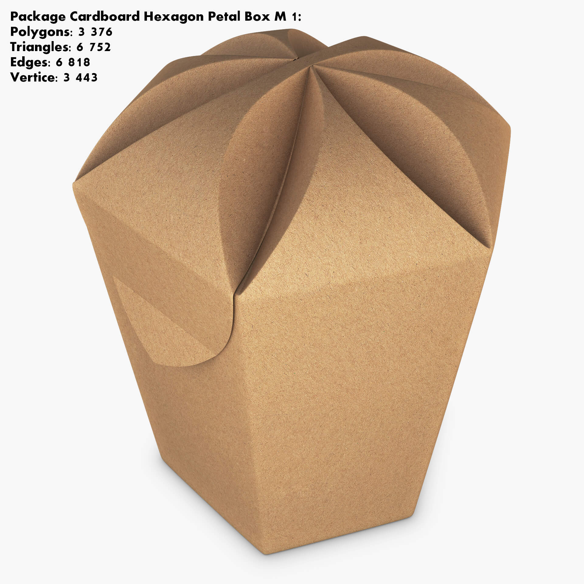 Cardboard Boxes Collection volume 1 - 3D Model by Zurel