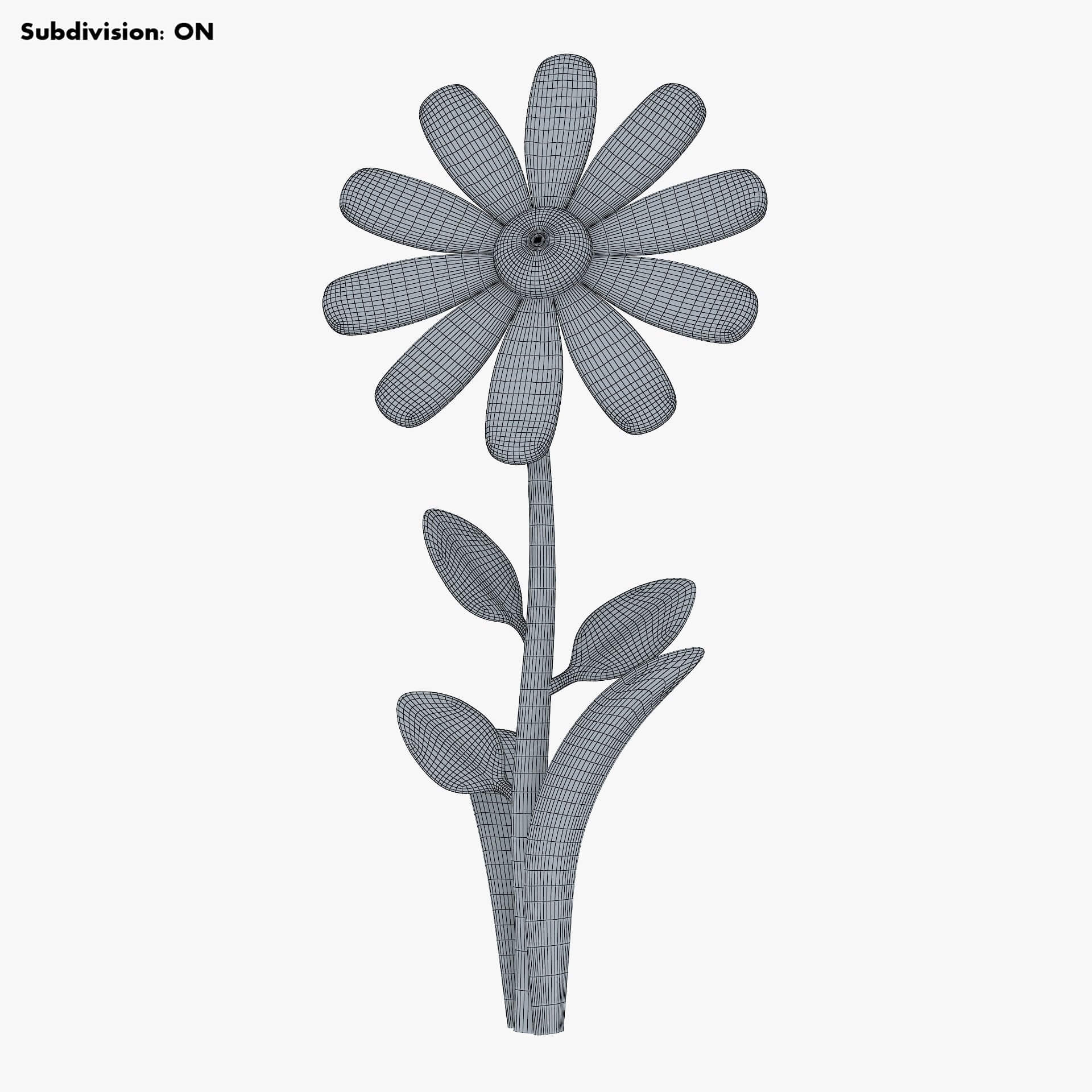 Cartoon Flower Collection Volume 1 - 3D Model by Zurel