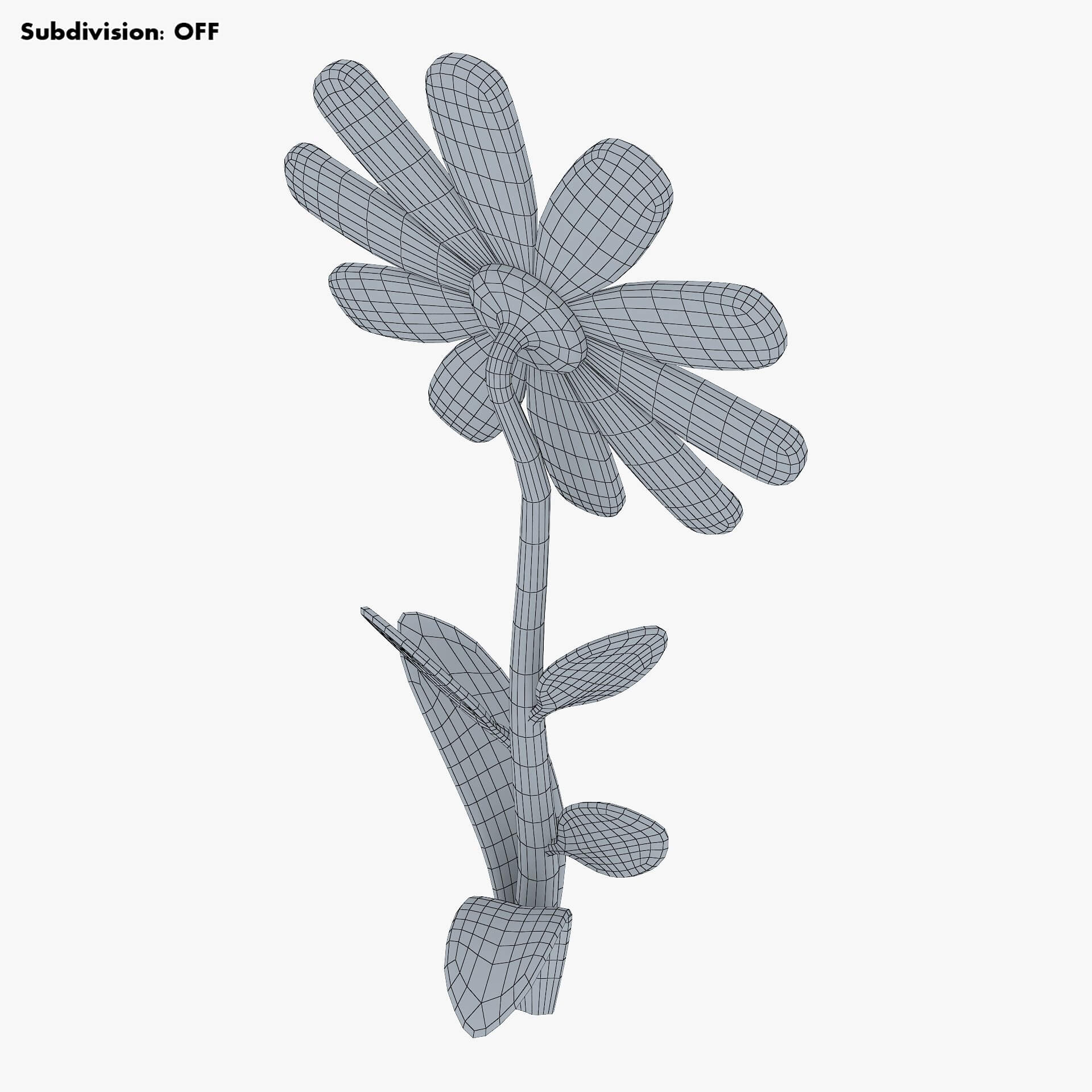 Cartoon Flower Collection Volume 1 - 3D Model by Zurel