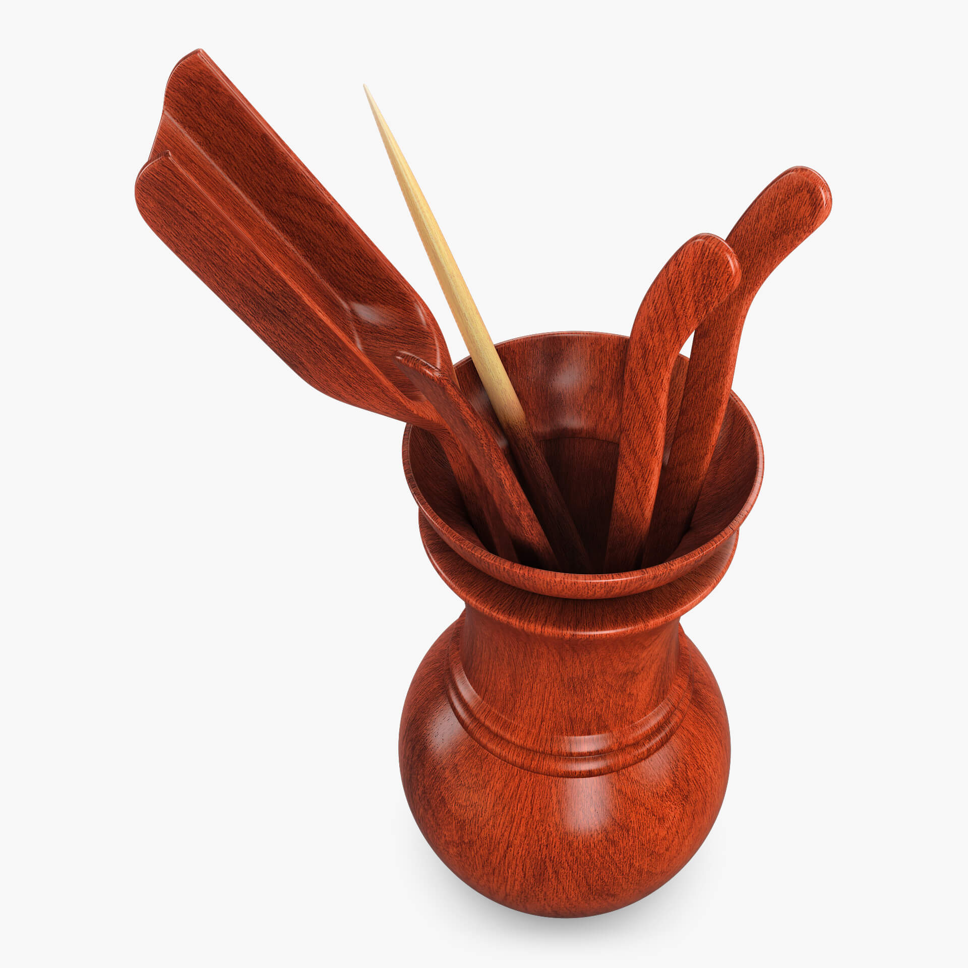 Ceremony Tea Tool Set M 1 - 3D Model by Zurel