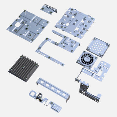 Chassis Mounting Frame Parts M1 - 3D Model by Zurel