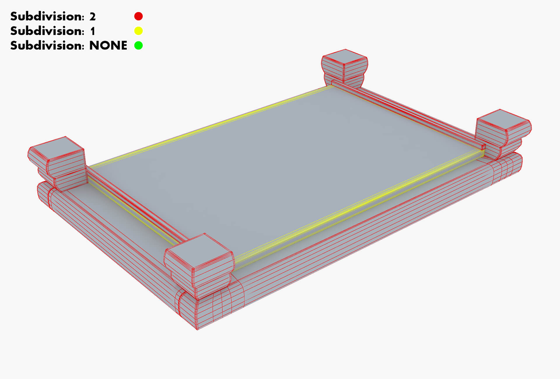 Chinese Tea Table Chaban M 1 - 3D Model by Zurel