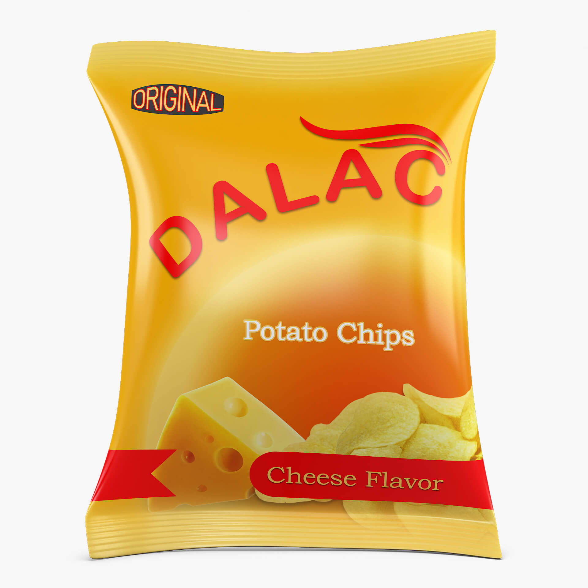 Chips Packaging Dalac Simple M 1 - 3D Model by Zurel