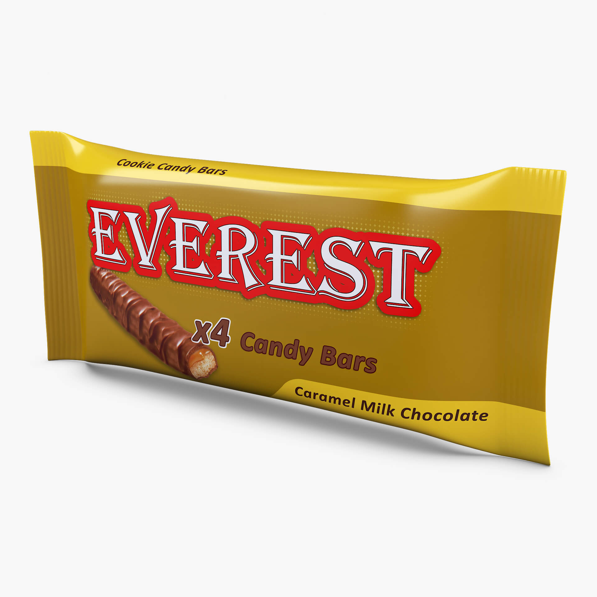 Chocolate Packaging Everest X4 Simple M 1 - 3D Model by Zurel