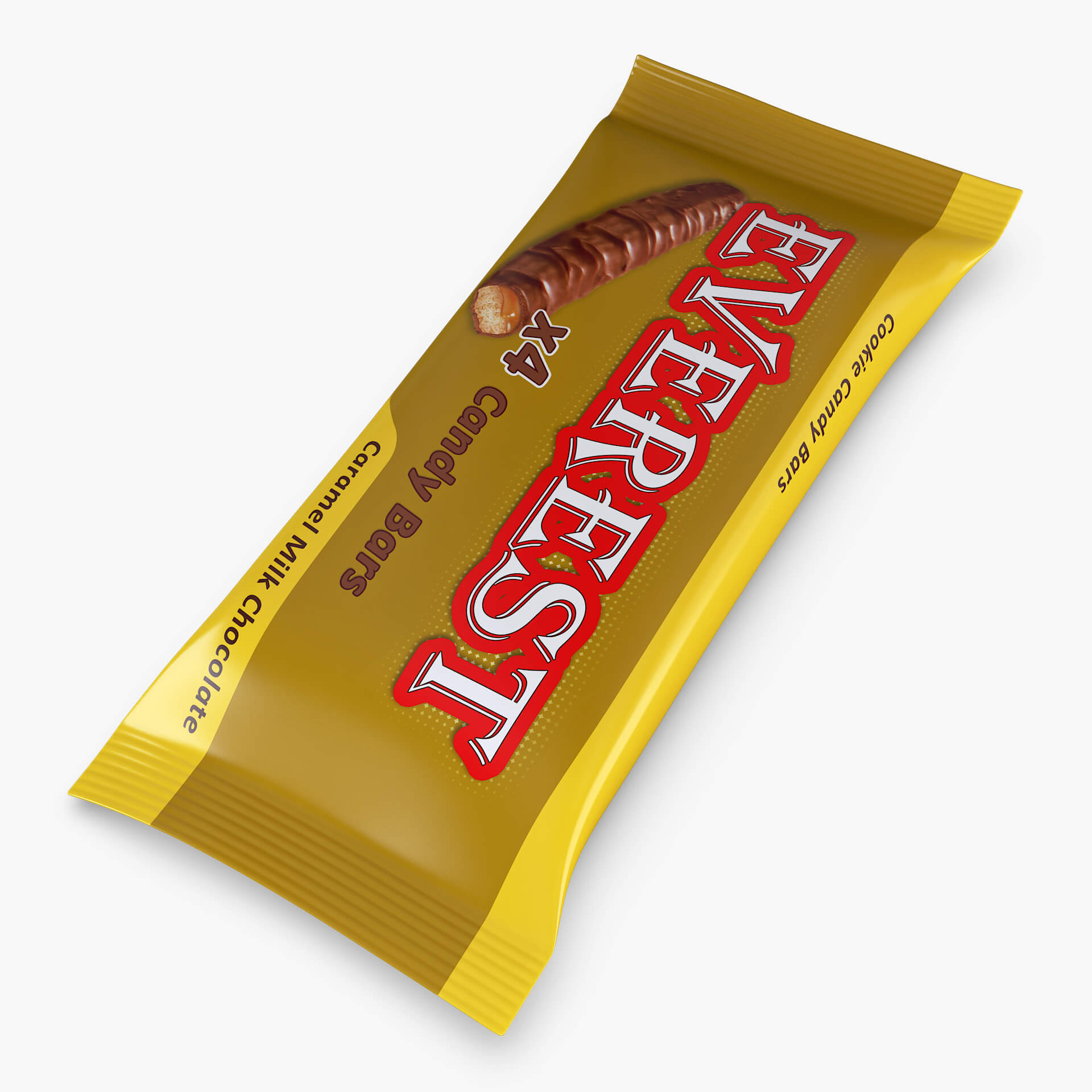 Chocolate Packaging Everest X4 Simple M 1 - 3D Model by Zurel