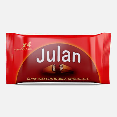 Chocolate Packaging Julan X4 Simple M 1 - 3D Model by Zurel