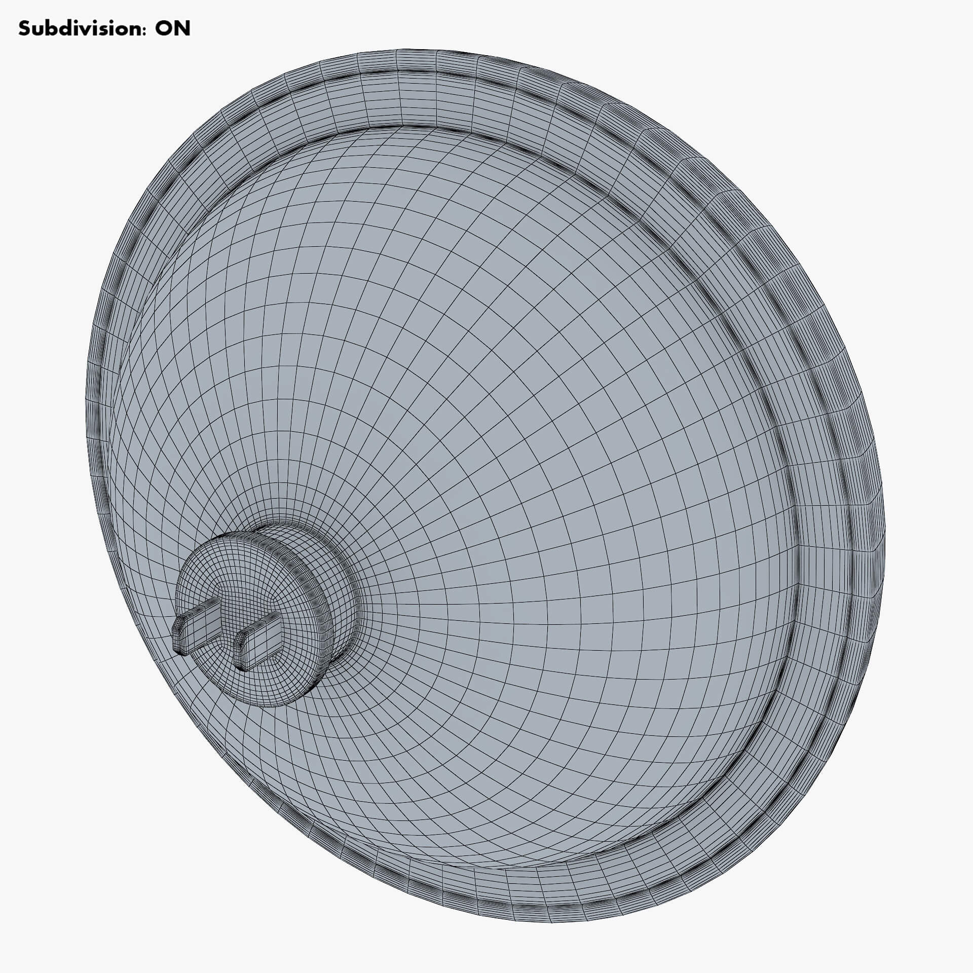 Classic Round Headlight V 2 - 3D Model by Zurel