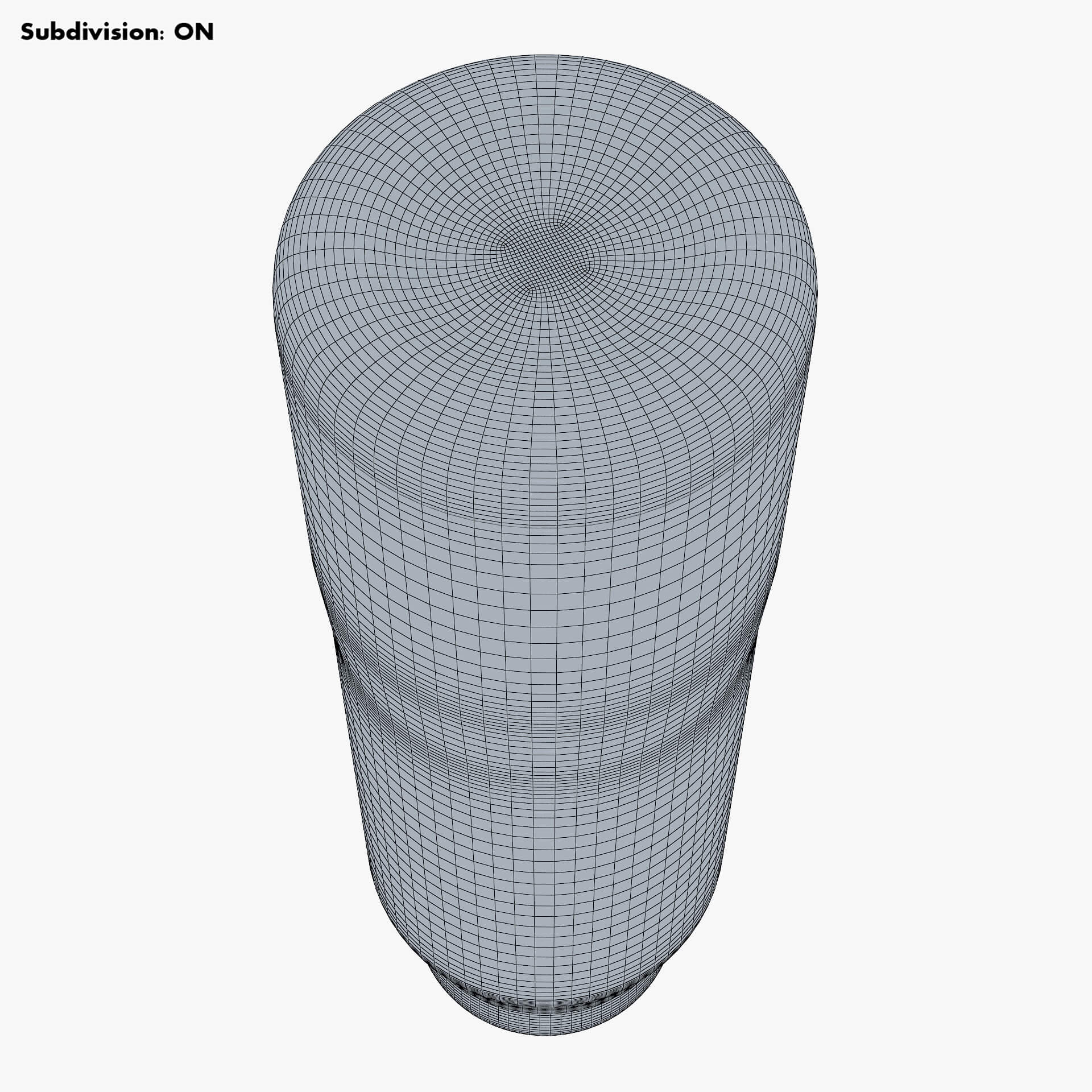 Cobey Yogurt Bottle 350ml Simple M 1 - 3D Model by Zurel