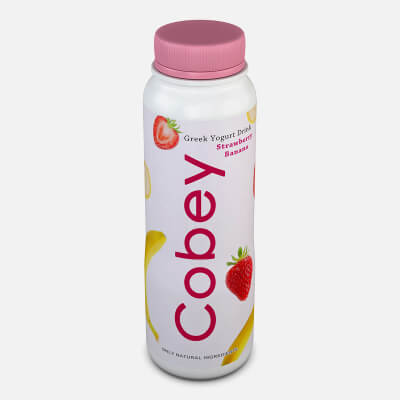 Cobey Yogurt Bottle 350ml Simple M 1 - 3D Model by Zurel