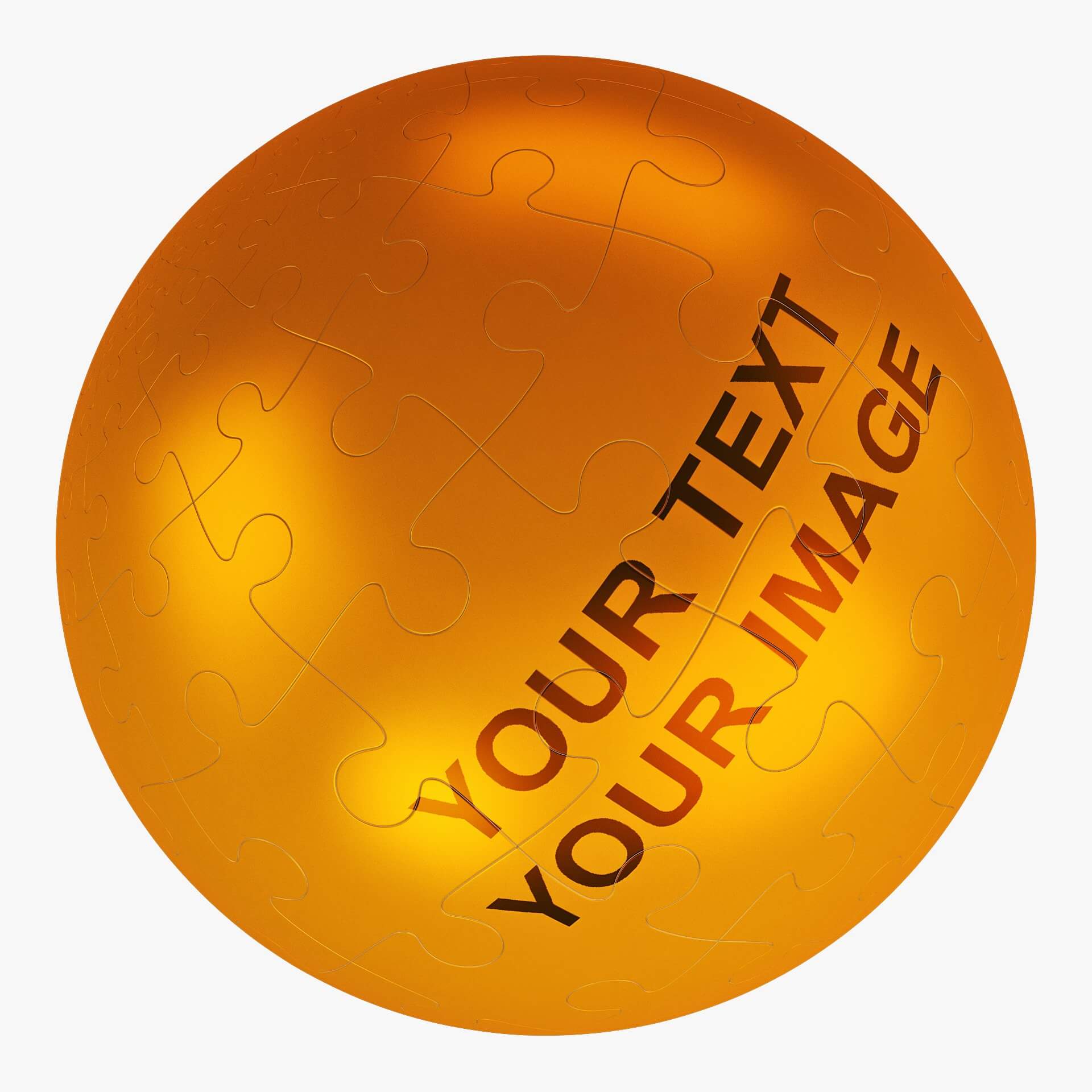 Colored Sphere Puzzle V 1 - 3D Model by Zurel