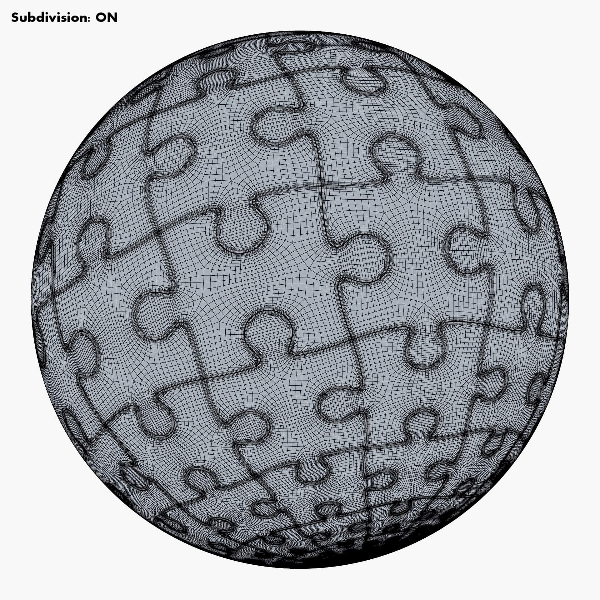 Colored Sphere Puzzle V 4 - 3D Model by Zurel