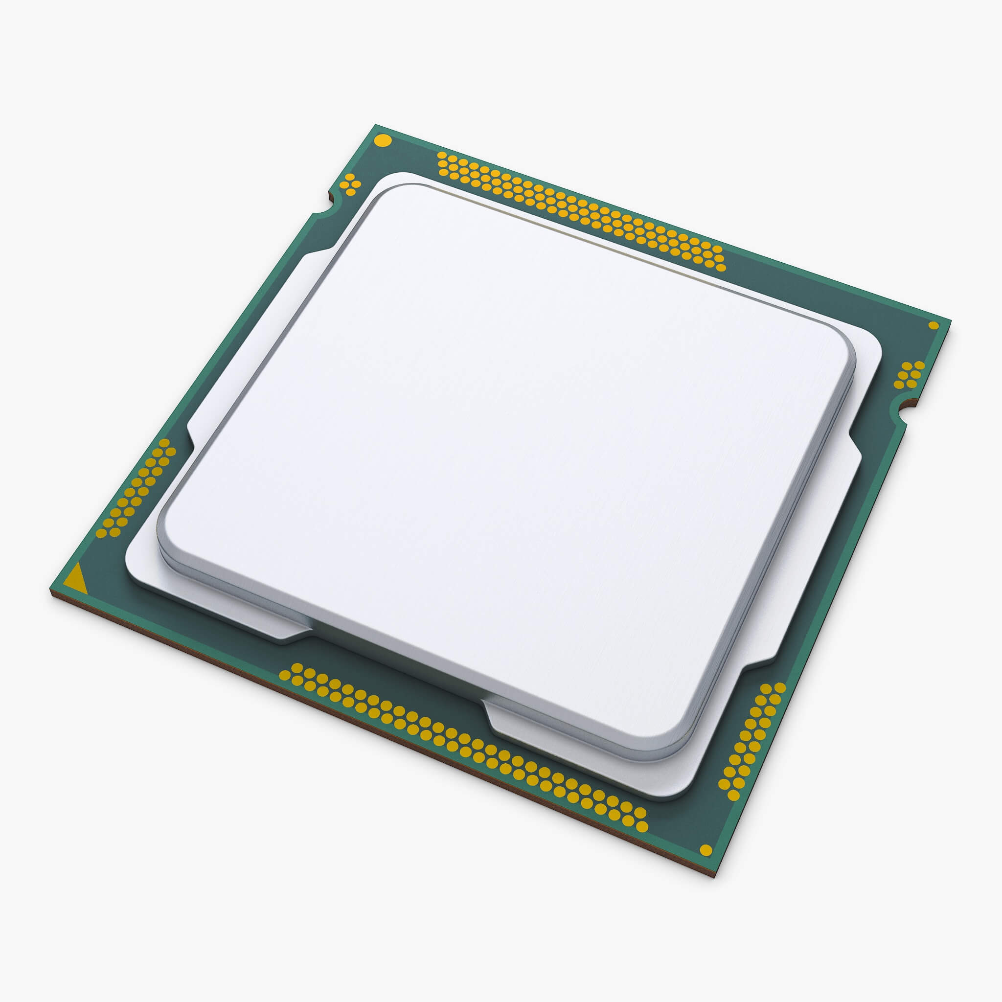 CPU Processor Generic M1 - 3D Model by Zurel