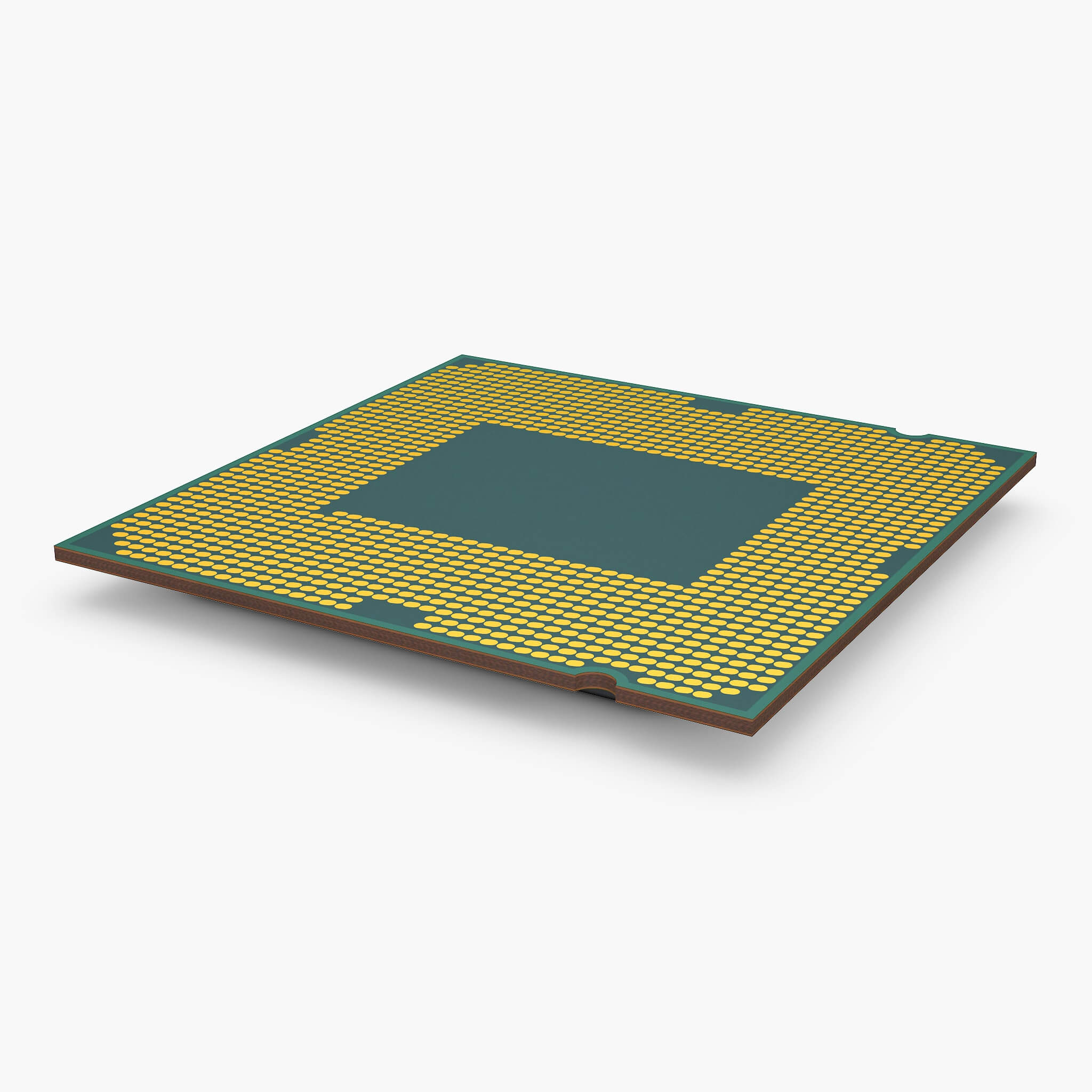 CPU Processor Generic M1 - 3D Model by Zurel