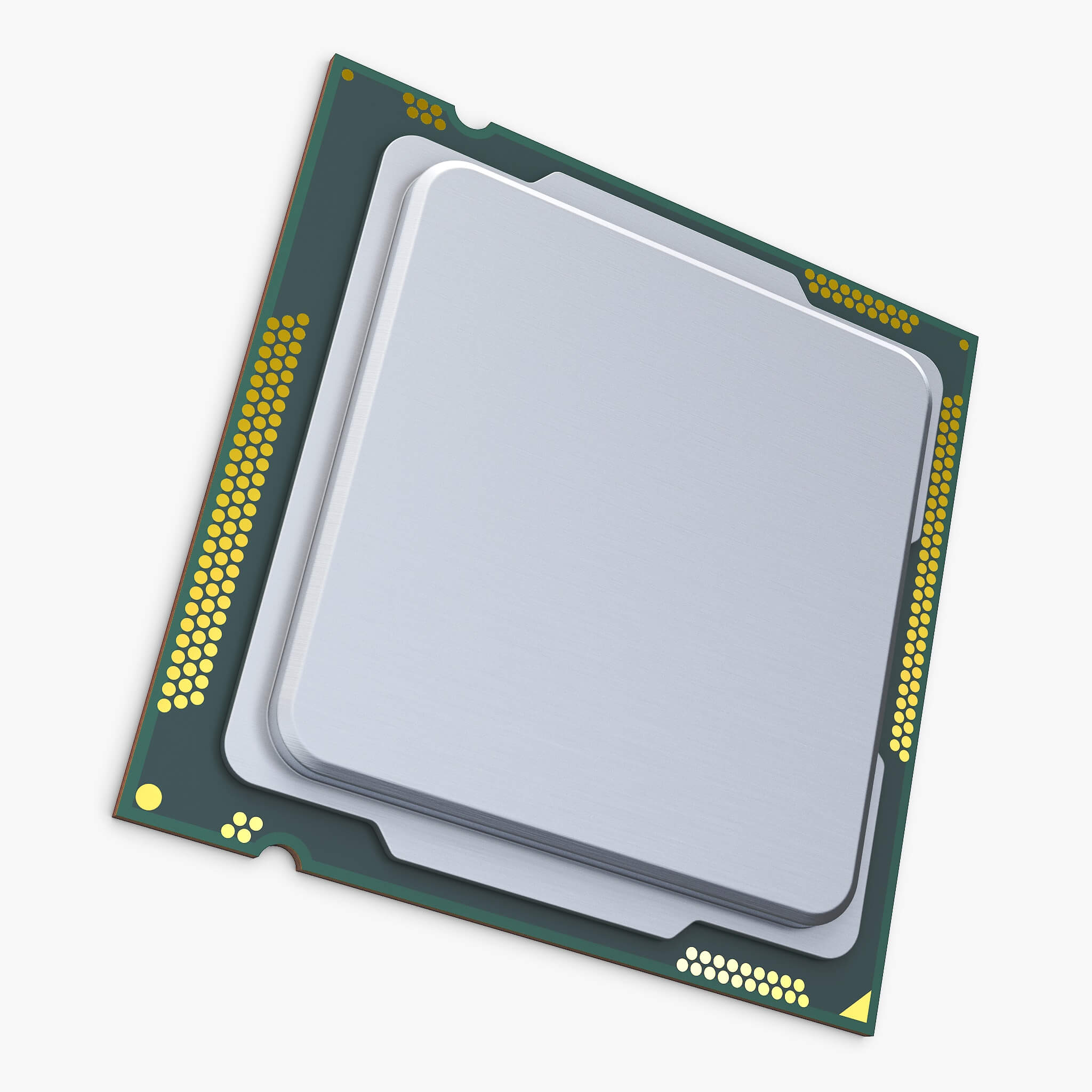 CPU Processor Generic M1 - 3D Model by Zurel