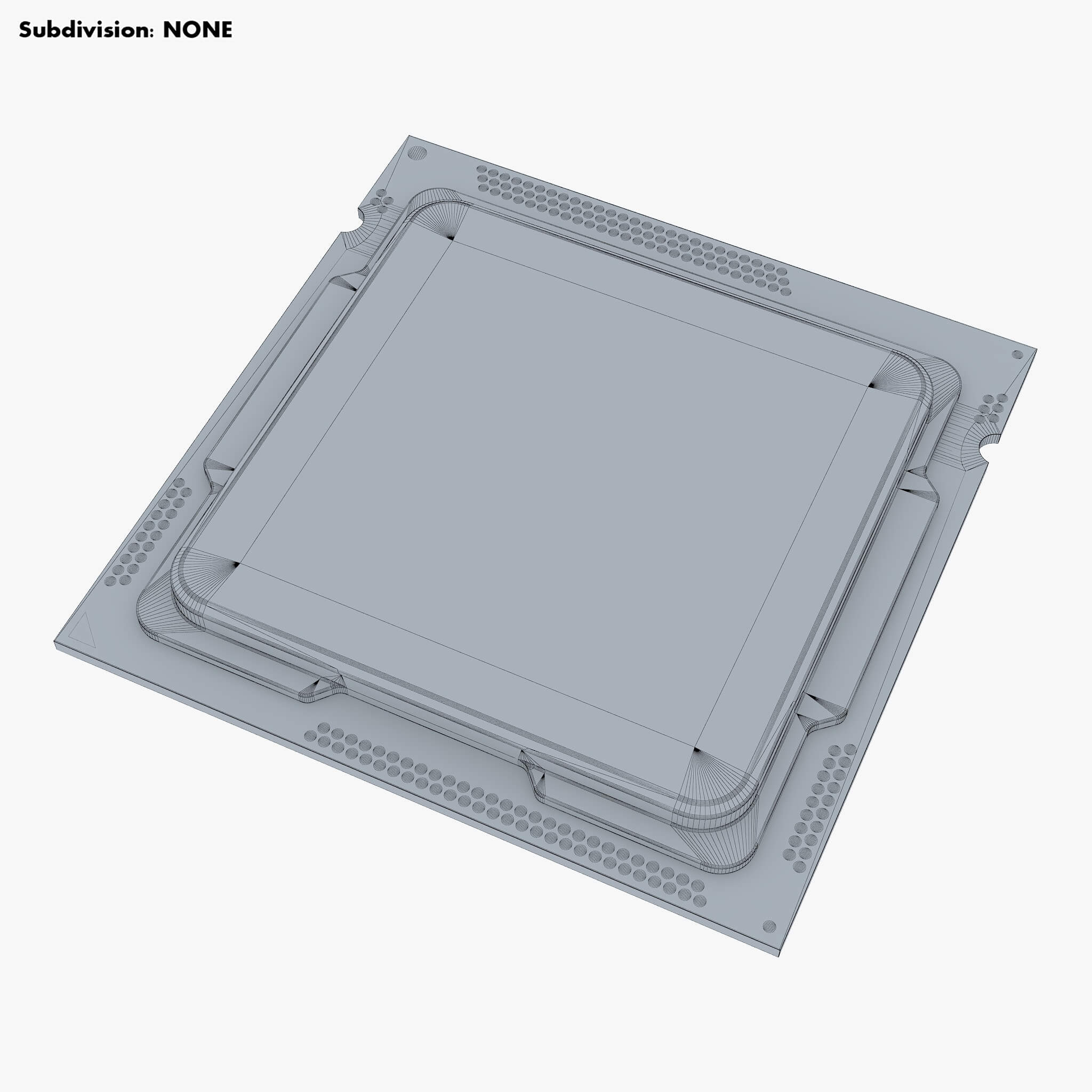 CPU Processor Generic M1 - 3D Model by Zurel