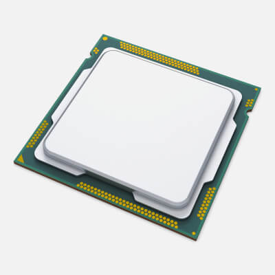 CPU Processor Generic M1 - 3D Model by Zurel