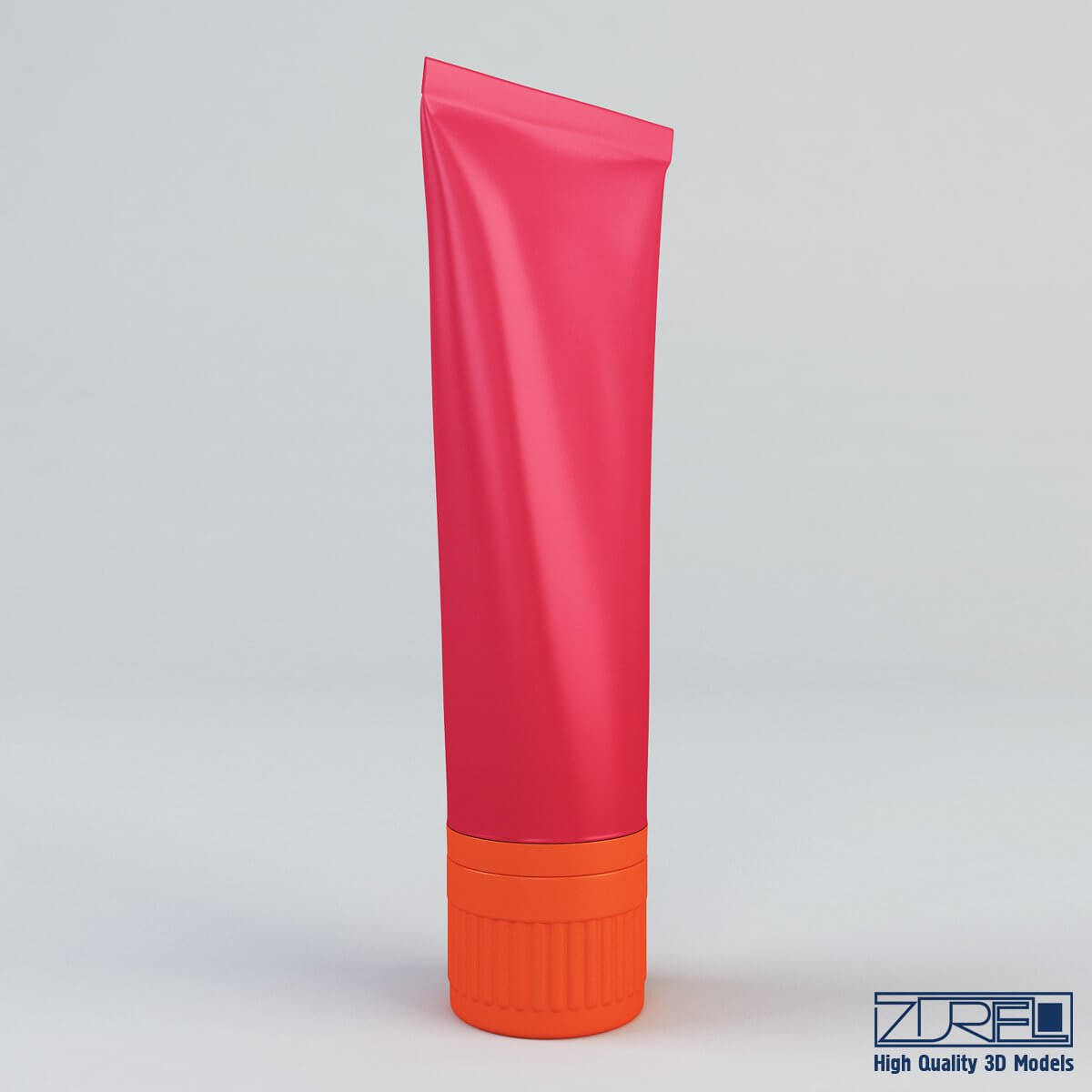 Cream Tube - 3D Model by Zurel