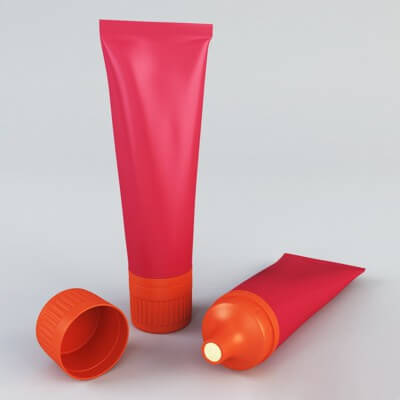 Cream Tube - 3D Model by Zurel