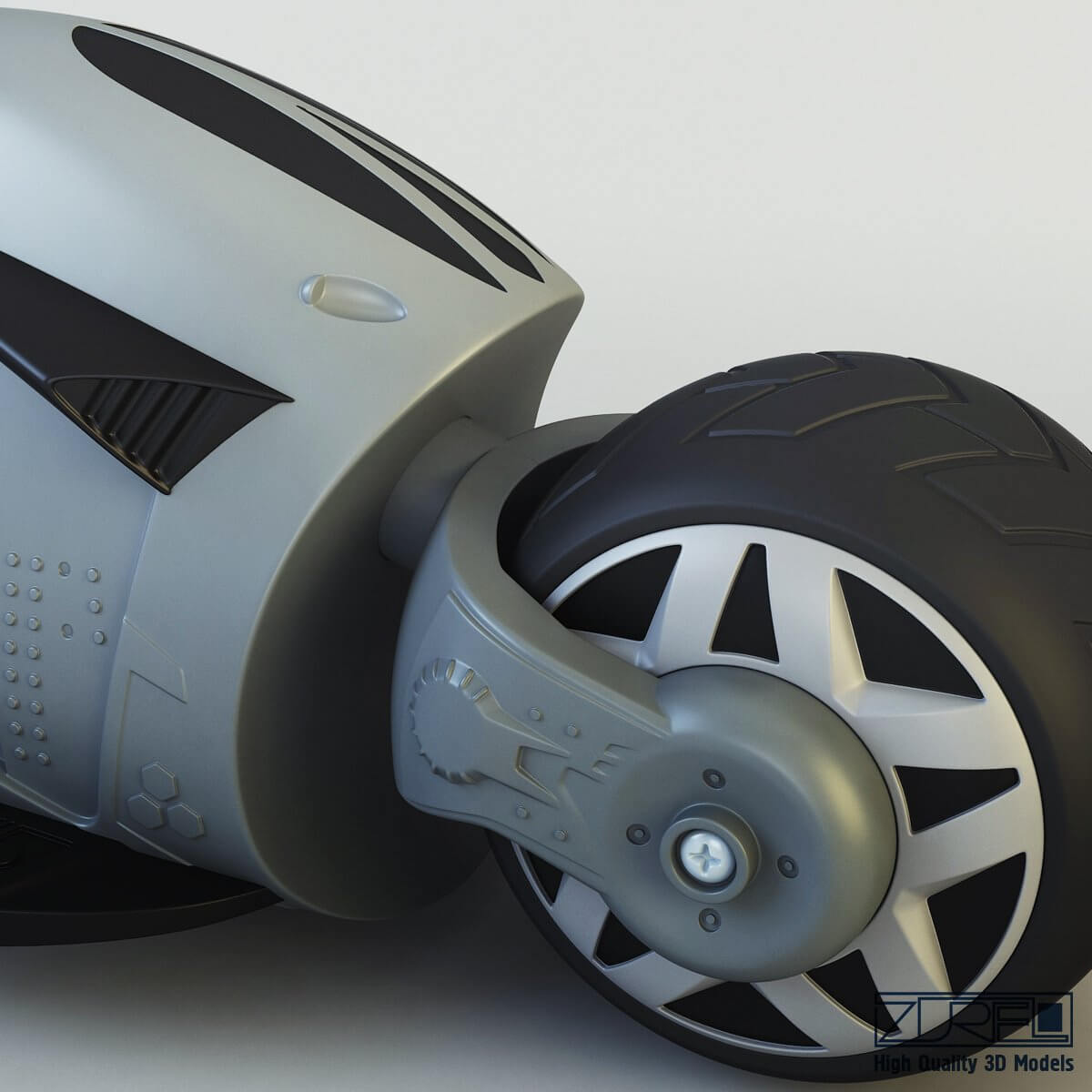 Cyber Cycle - 3D Model by Zurel