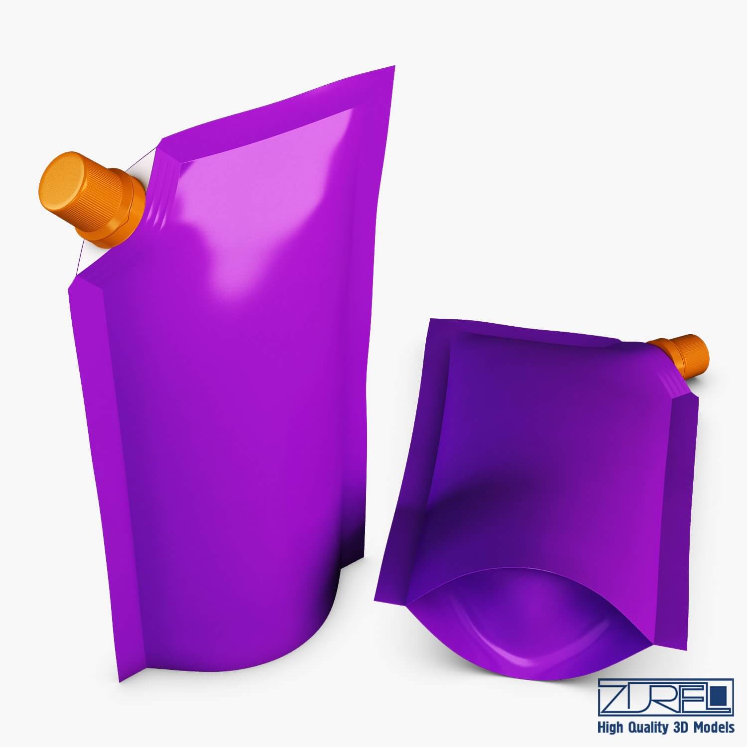 DoyPack Packaging Collection Volume 1 - 3D Model by Zurel