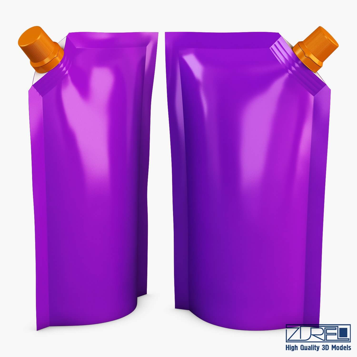 DoyPack Packaging V 3 - 3D Model by Zurel