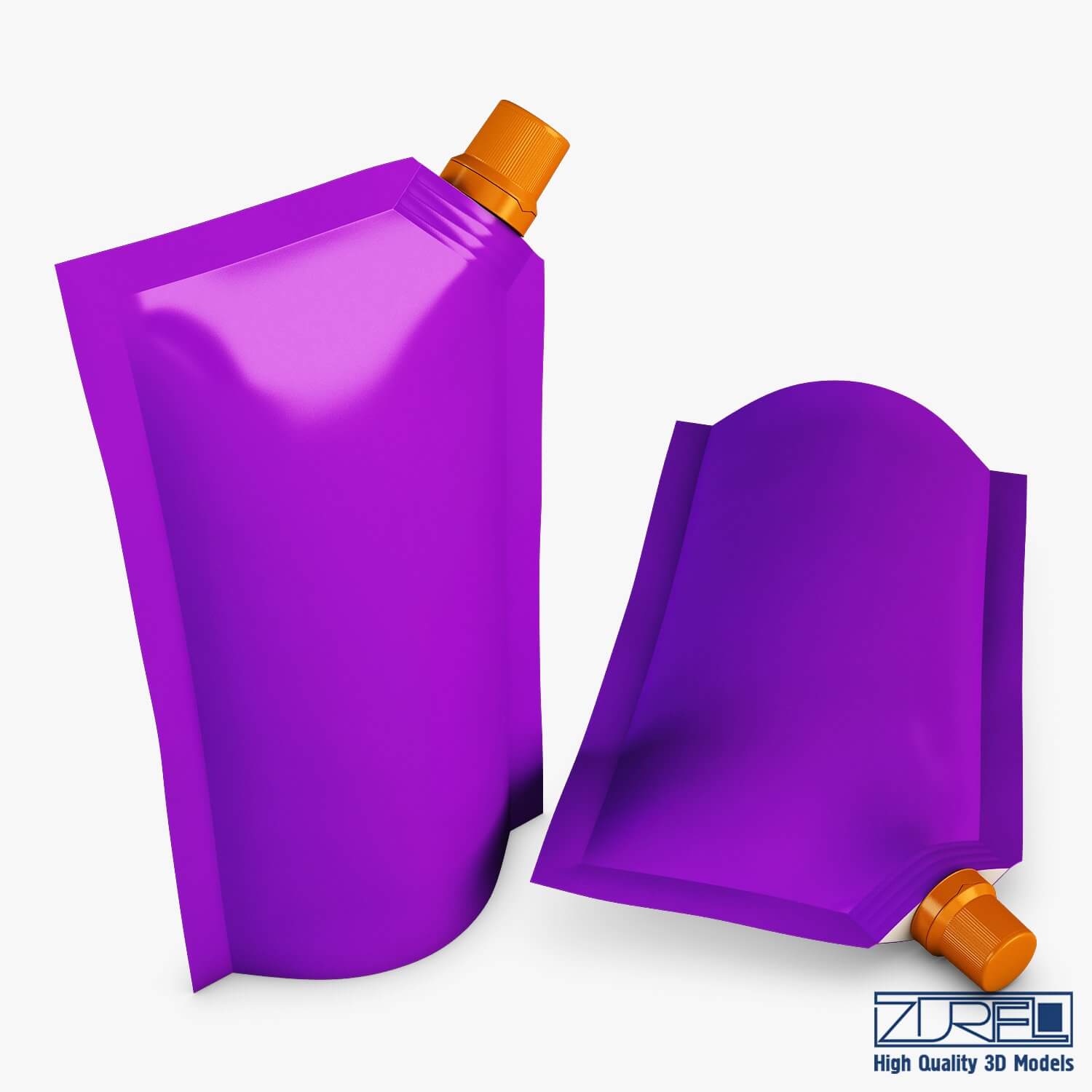 DoyPack Packaging V 3 - 3D Model by Zurel