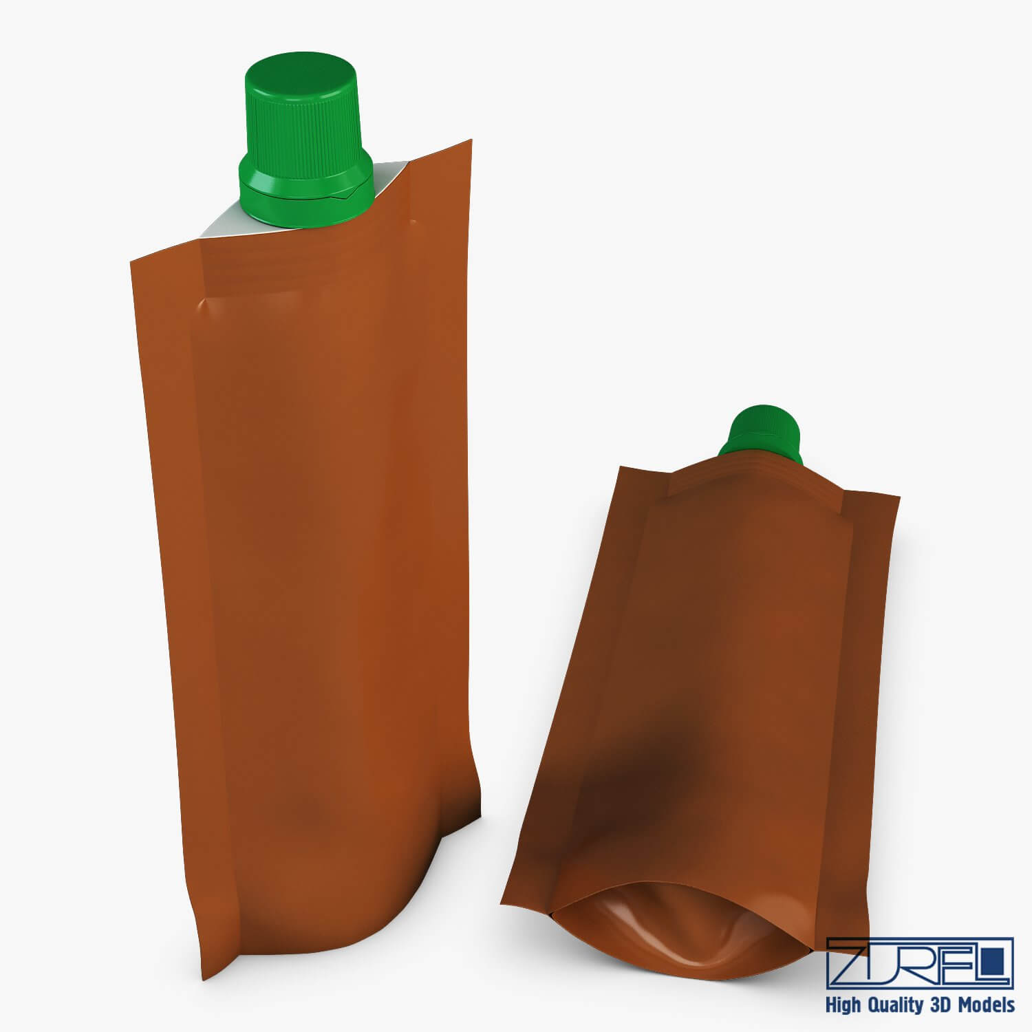 DoyPack Packaging V 4 - 3D Model by Zurel