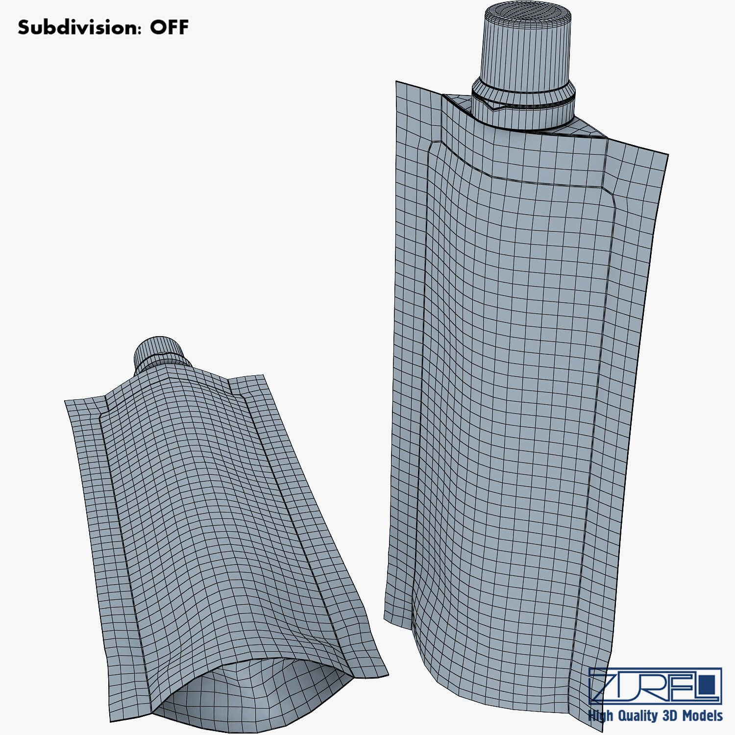 DoyPack Packaging V 4 - 3D Model by Zurel