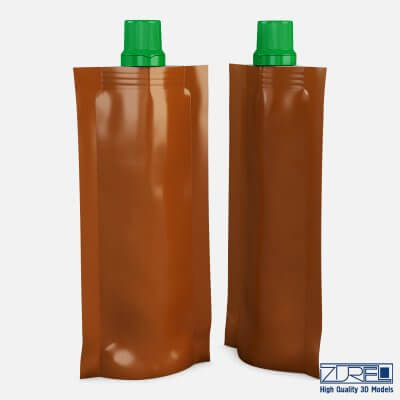 DoyPack Packaging V 4 - 3D Model by Zurel