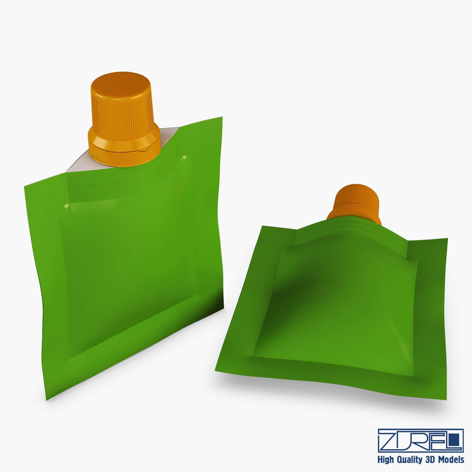 DoyPack Packaging V 5 - 3D Model by Zurel