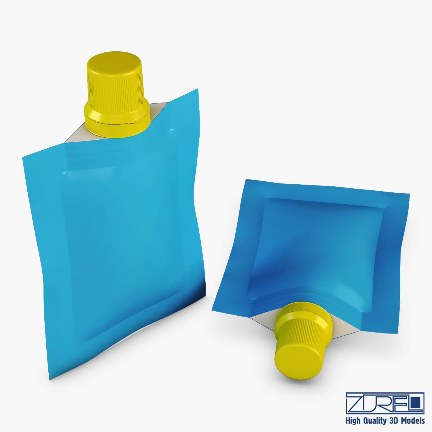 DoyPack Packaging V 6 - 3D Model by Zurel