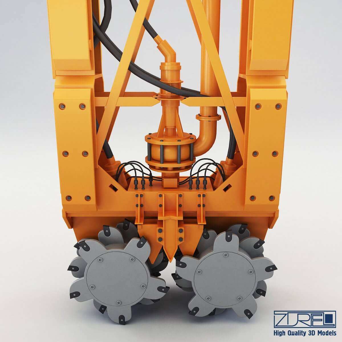 Drilling Rig - 3D Model by Zurel