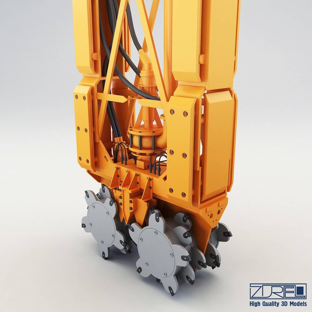 Drilling Rig - 3D Model by Zurel