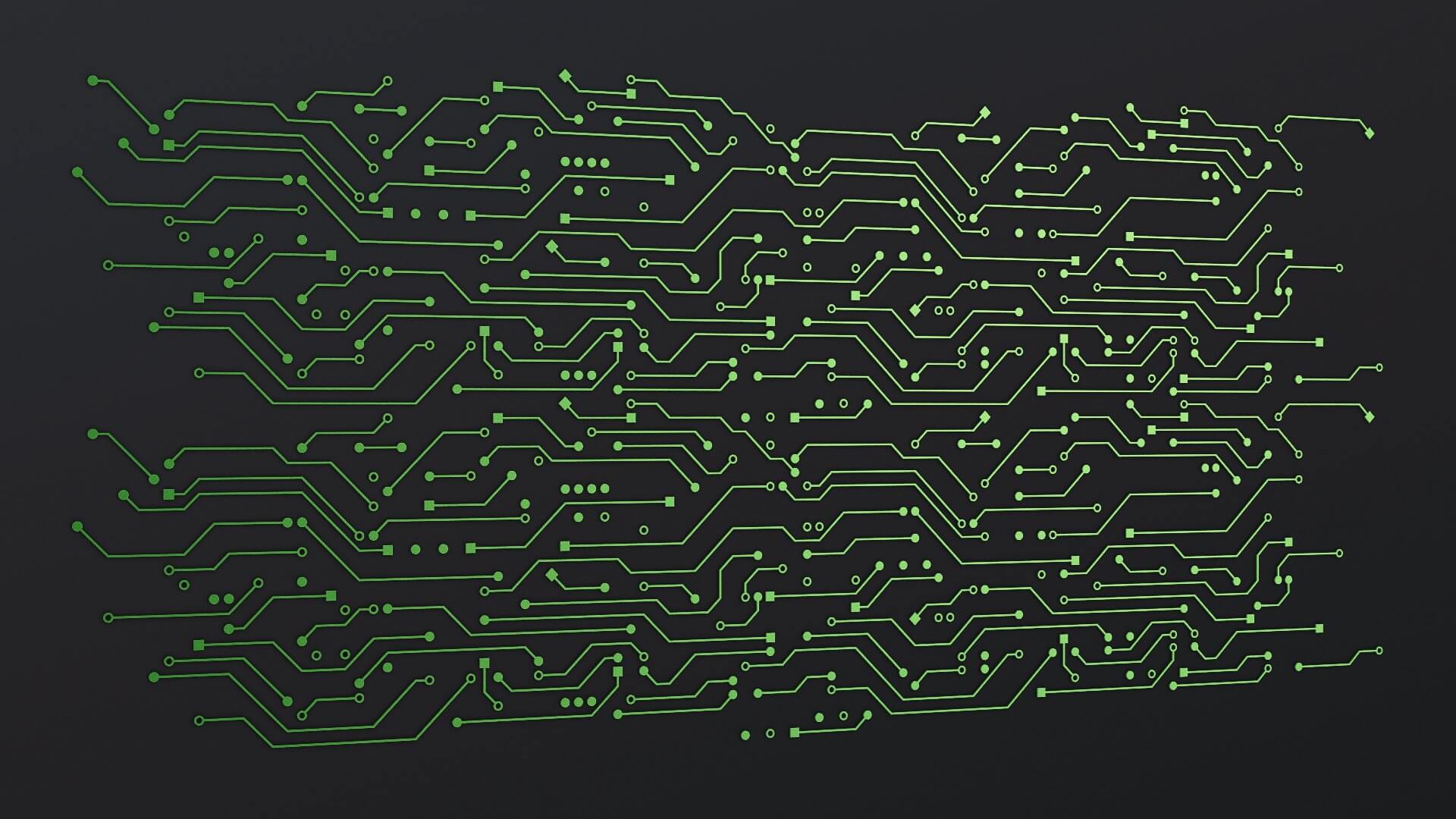 Electronic Circuit Board Pattern M 1 - 3D Model by Zurel
