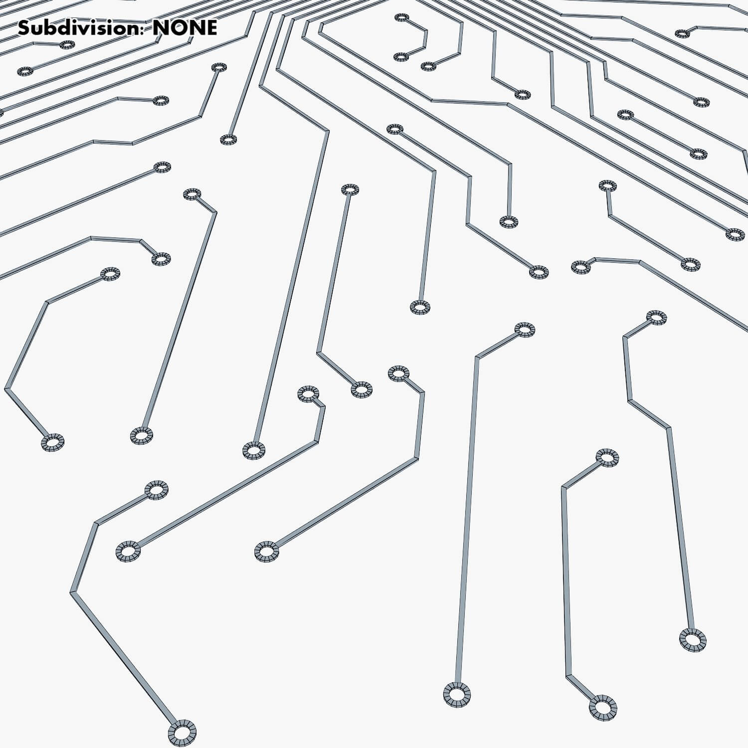 Electronic Circuit V 3 - 3D Model by Zurel