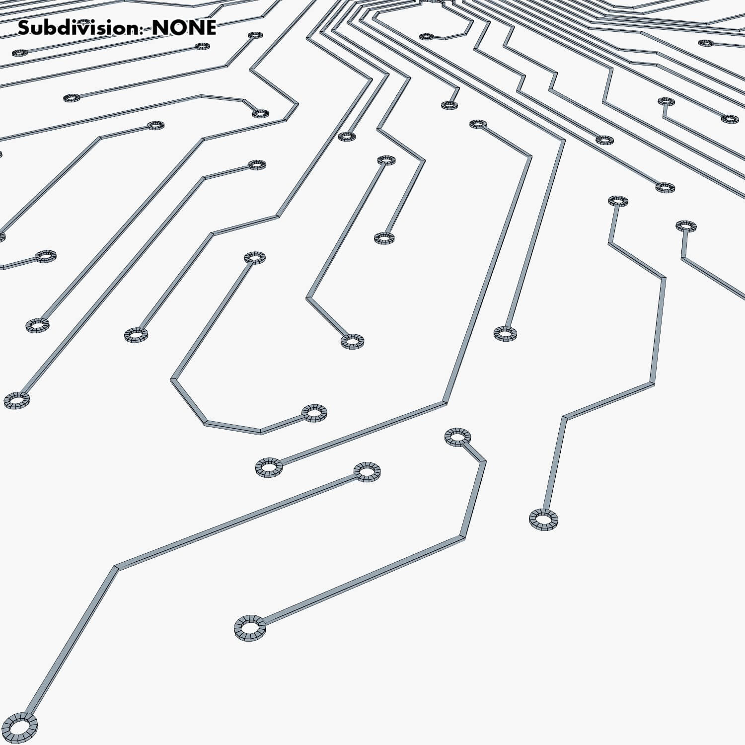 Electronic Circuit V 3 - 3D Model by Zurel