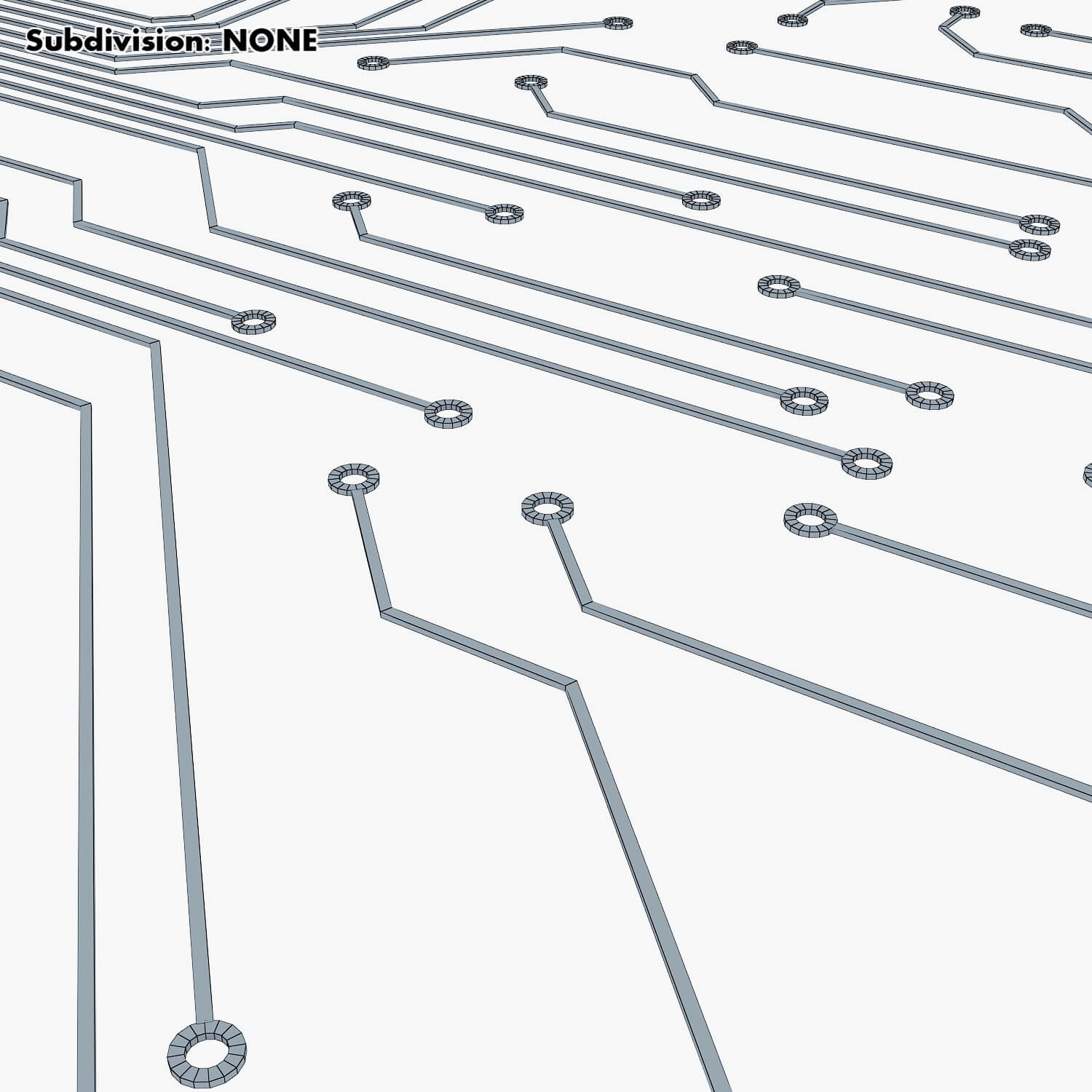Electronic Circuit V 3 - 3D Model by Zurel