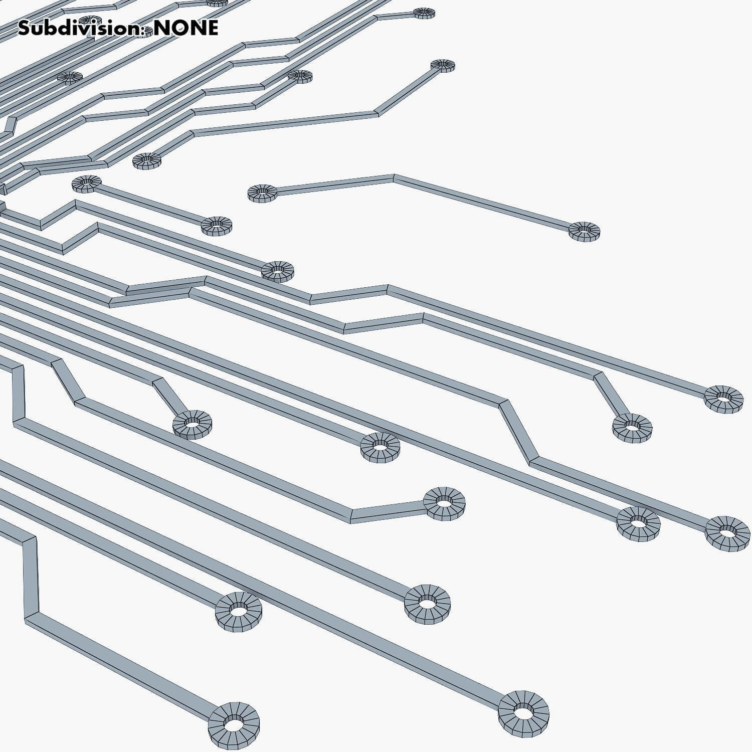 Electronic Circuit V 4 - 3D Model by Zurel