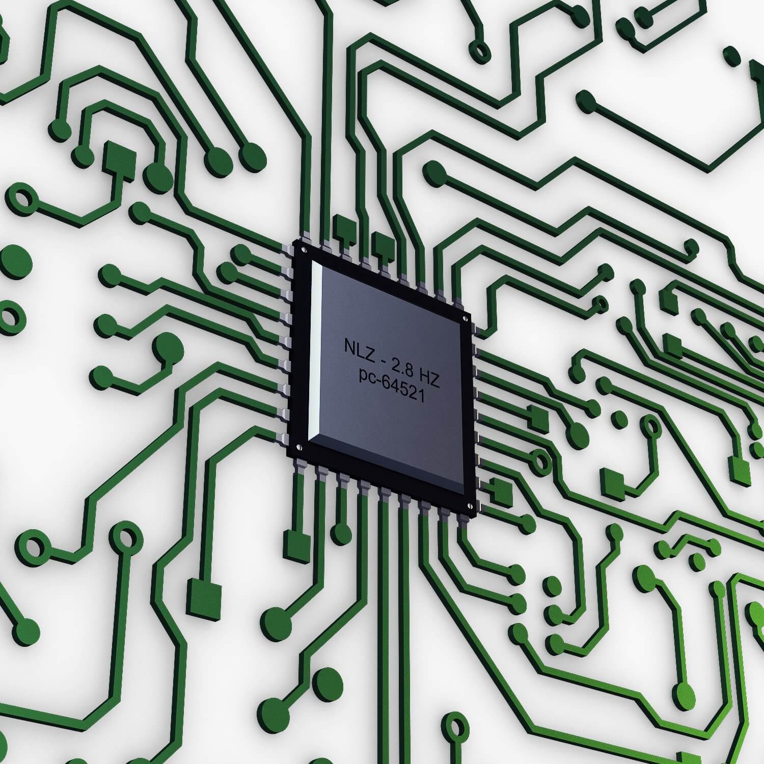 Electronic Circuit V 5 - 3D Model by Zurel