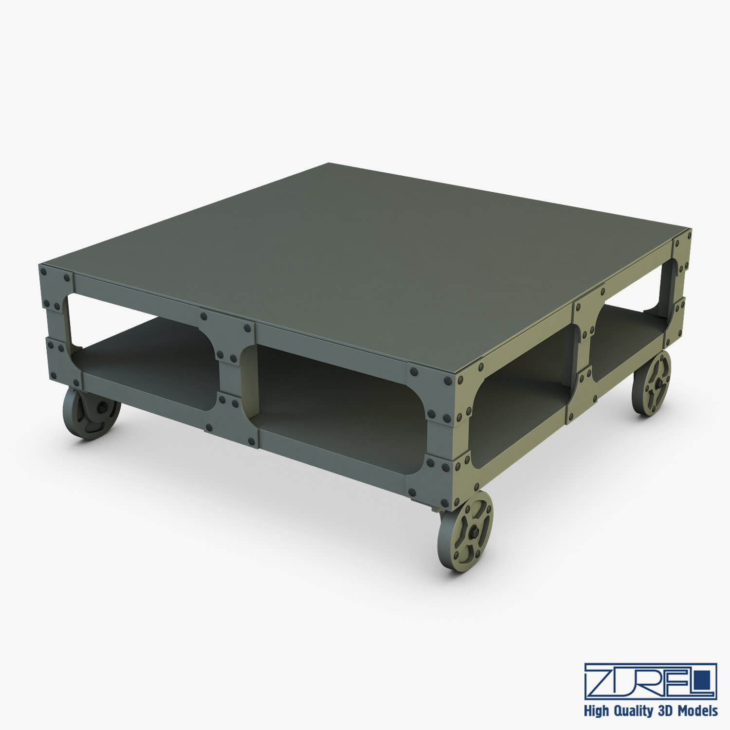 Esprit Loft Coffee Table - 3D Model by Zurel