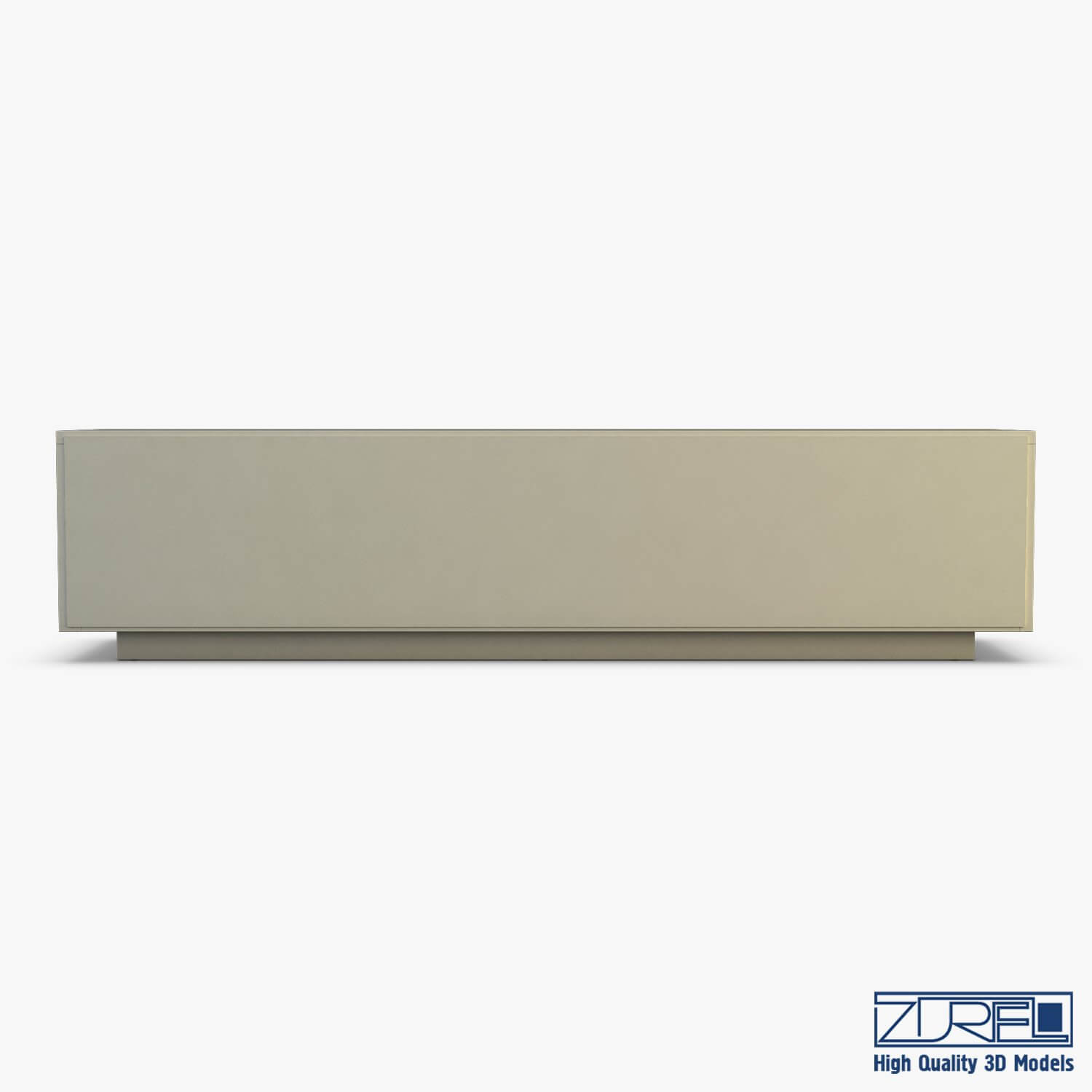 Fendi TV Console Stand - 3D Model by Zurel
