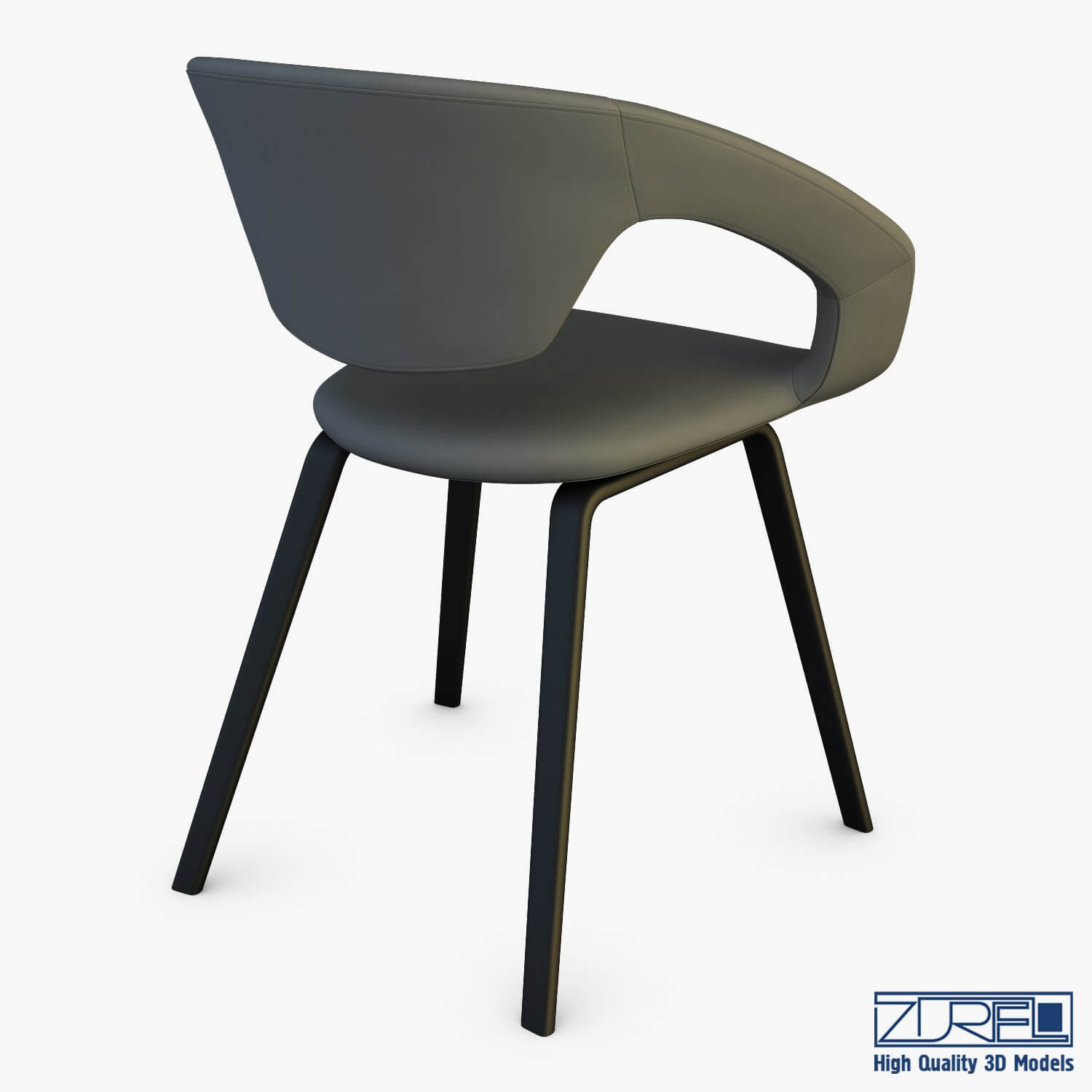 Flex Back Chair - 3D Model by Zurel