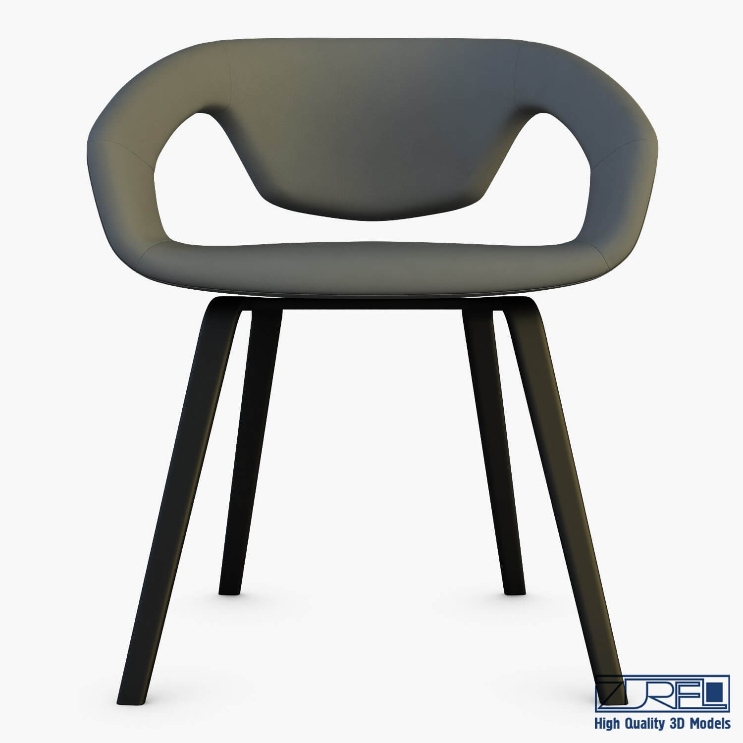 Flex Back Chair - 3D Model by Zurel