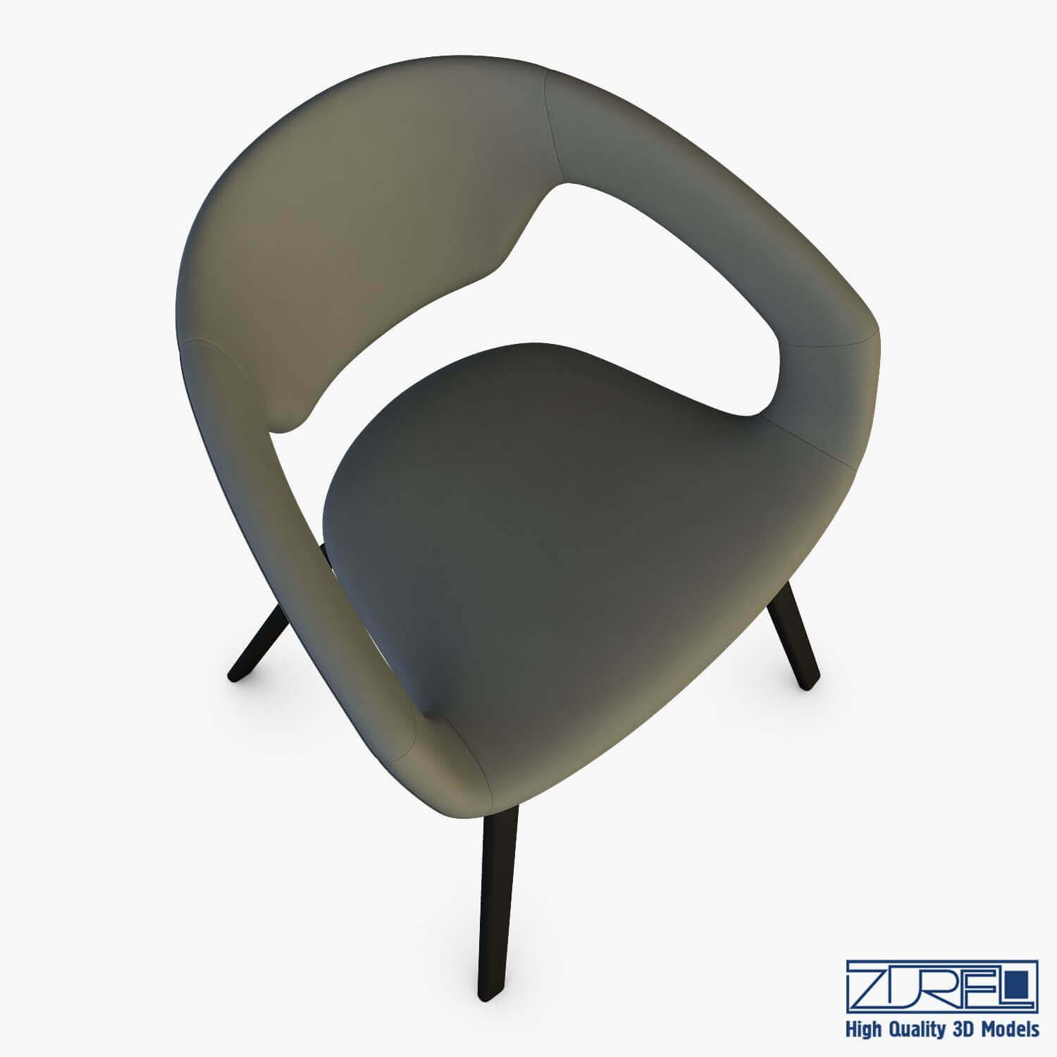 Flex Back Chair - 3D Model by Zurel