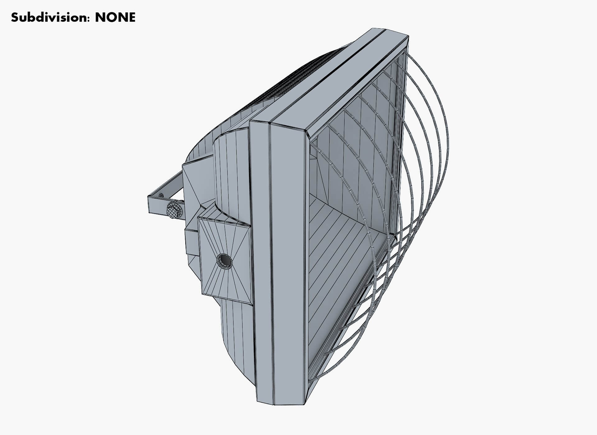 Flood Light V 1 - 3D Model by Zurel