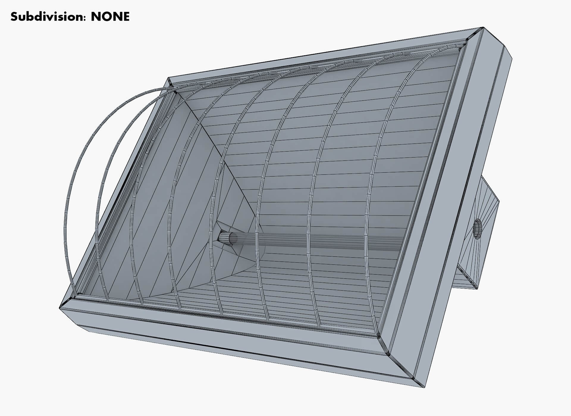 Flood Light V 1 - 3D Model by Zurel