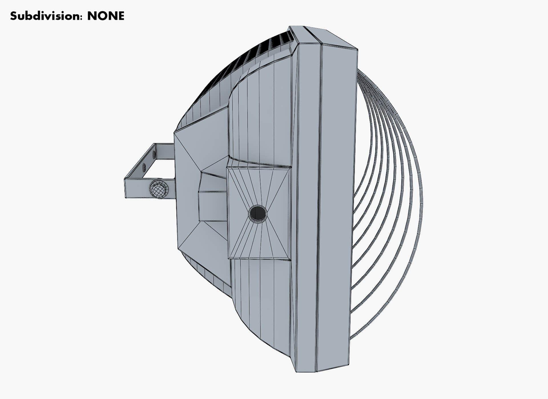 Flood Light V 1 - 3D Model by Zurel