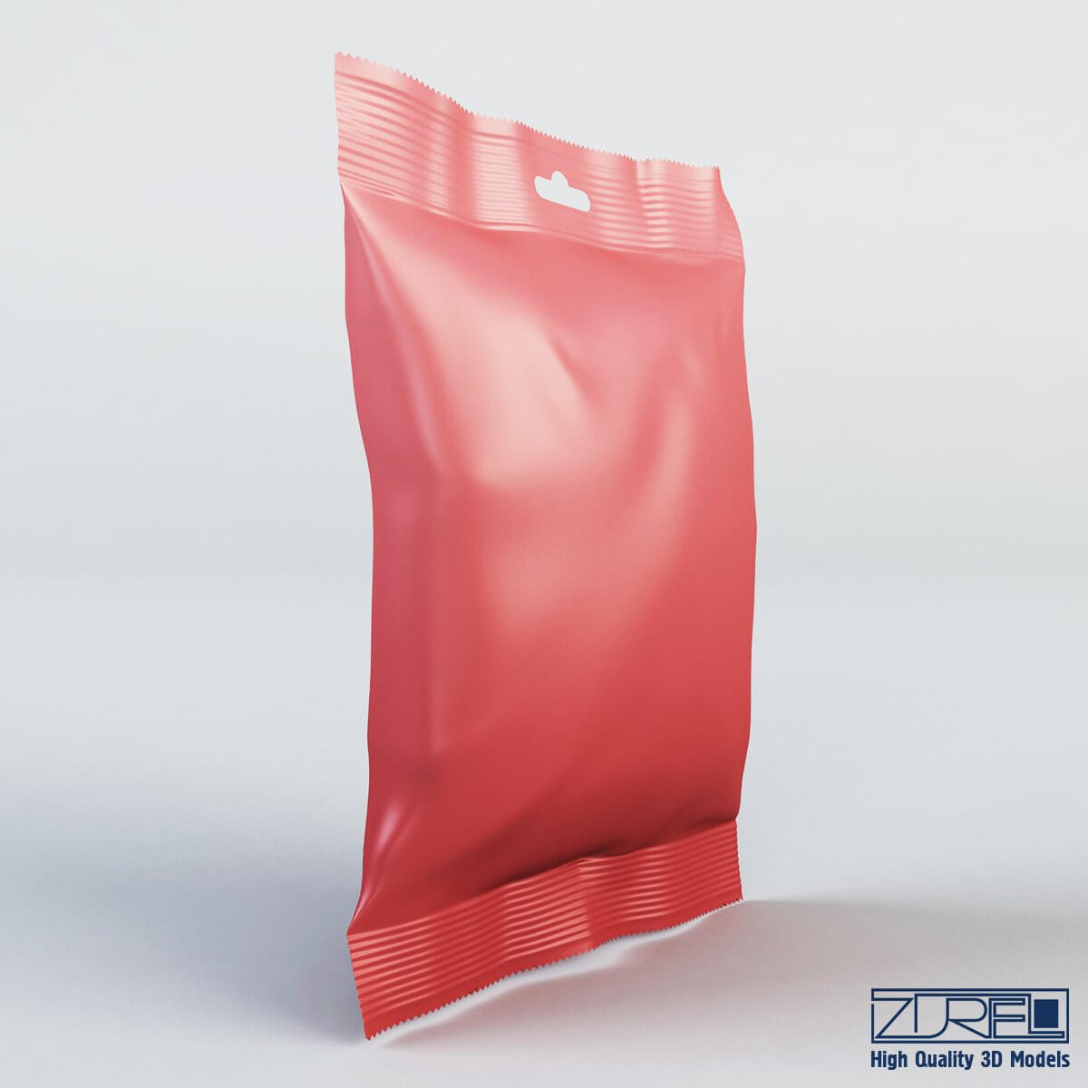 Food Packaging 50 Grams V 2 - 3D Model by Zurel