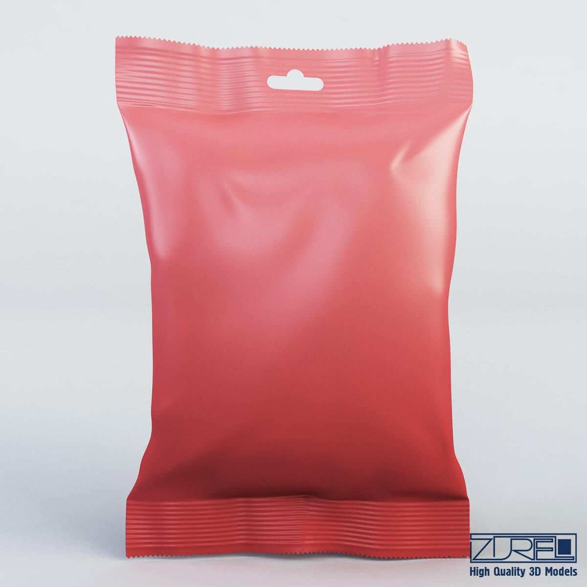 Food Packaging 50 Grams V 2 - 3D Model by Zurel